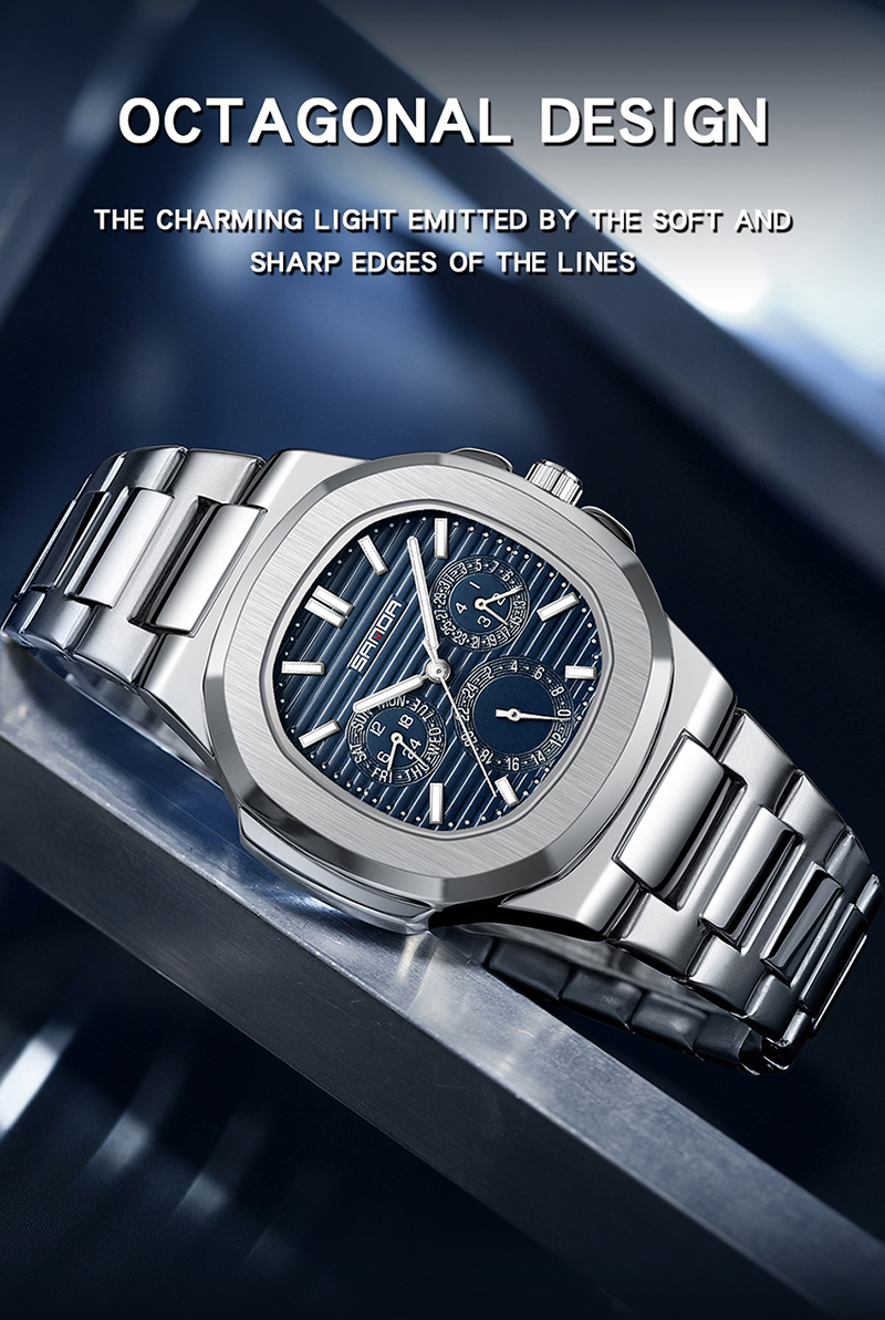 SANDA 7053/in stock Simple Luxury Personalized Fashion Stainless Steel ...