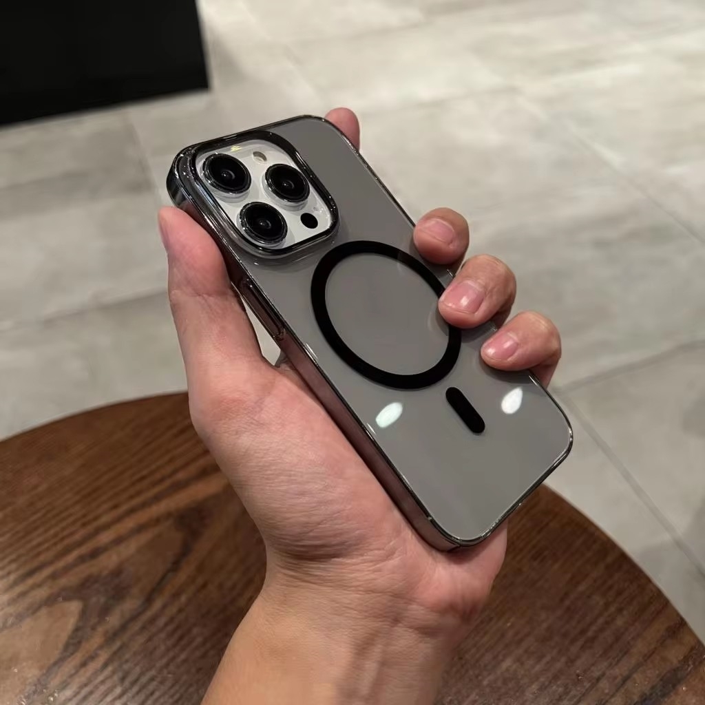 Luxury Tempered PC Clear Case for iPhone 16 Pro Max/ iPhone15 14 13 12 ...