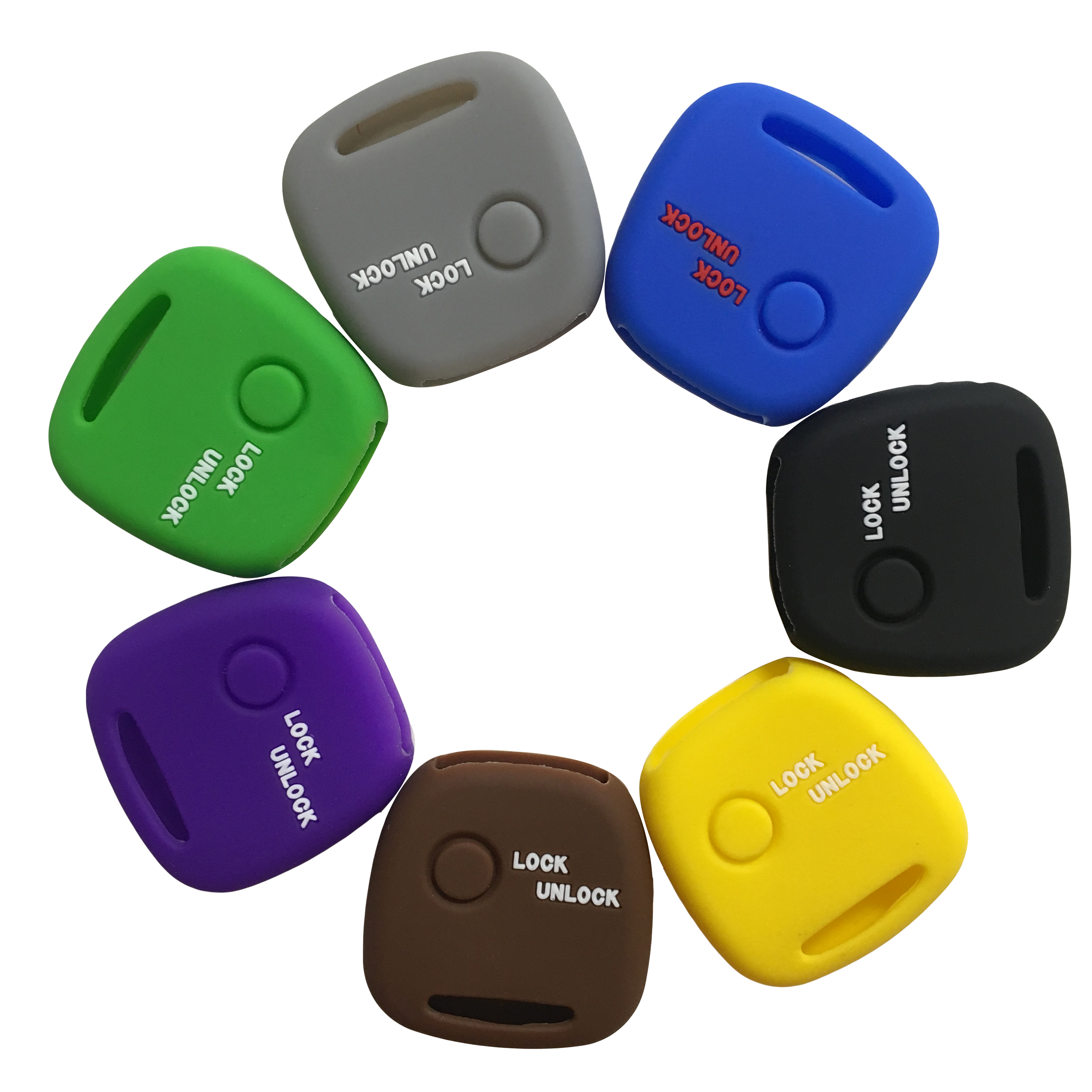 Silicone Remote Key Case Cover Holder For Suzuki DA17v APV Wagon R ...