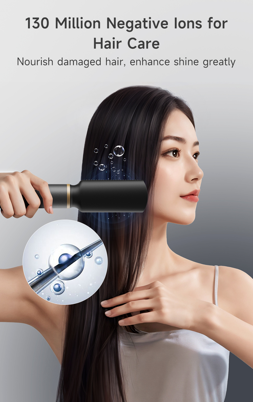 Simplus Hair Dryer Brush 5-IN-1 Multifunctional Styler Hair Curler ...