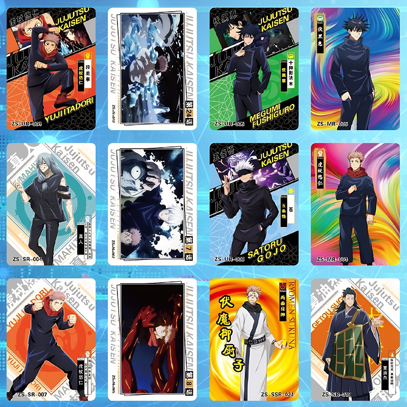 Jujutsu Kaisen card JJK Sukuna Gojo Satoru Rare UR/MR/SSR flash cards ...