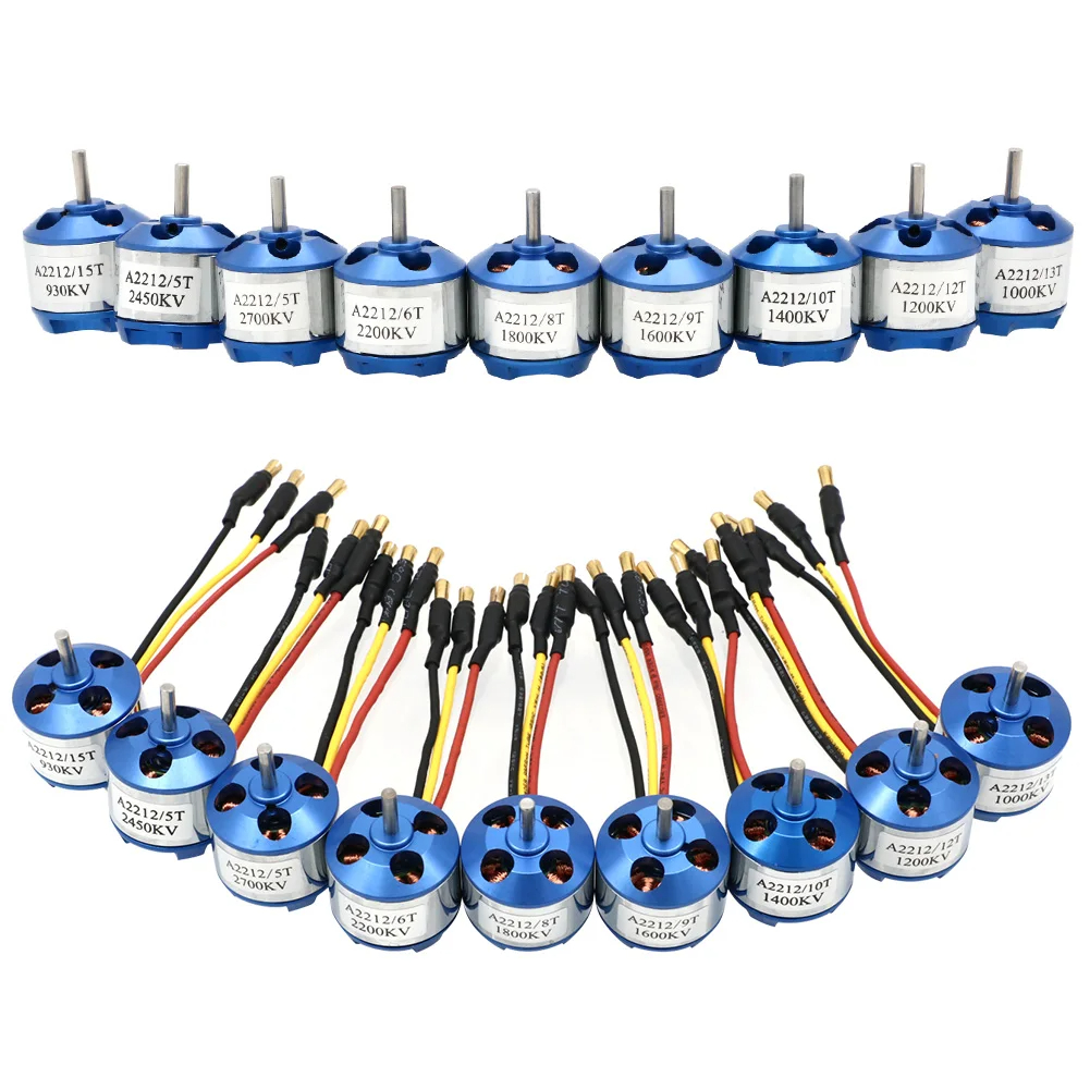 A2212 Brushless Motor 930KV 1000KV 1400KV 2200KV 2450KV 2700KV For RC ...