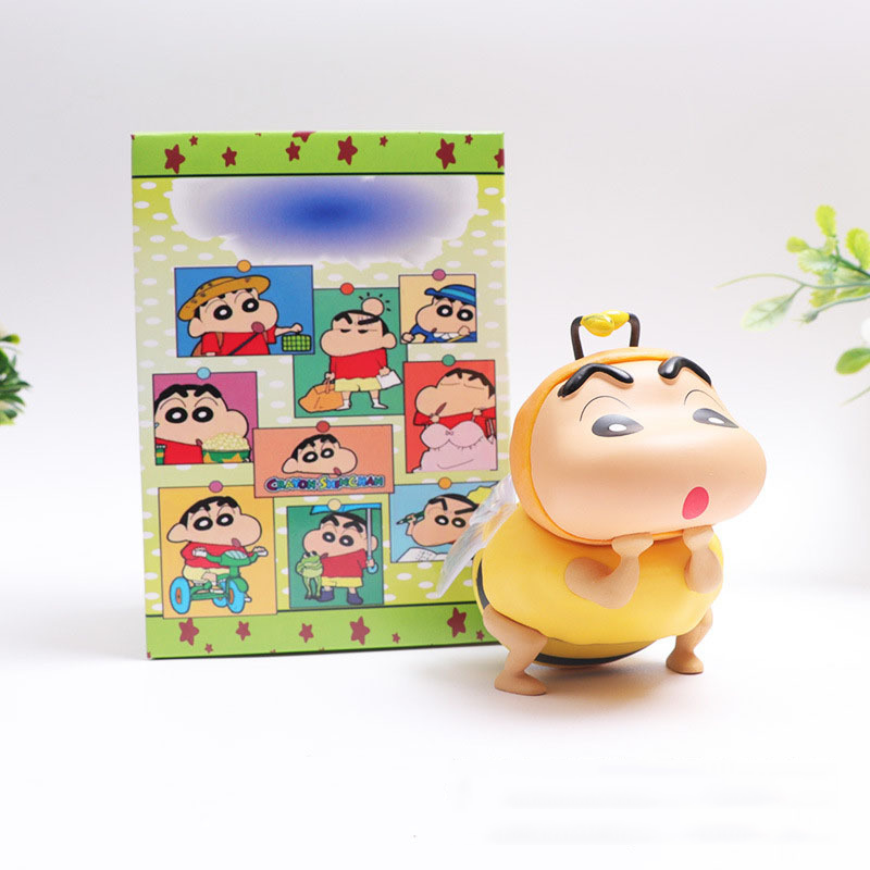 9cm Crayon Shin Chan Nohara Shinosuke Cosplay Bee Action Figurine Pvc ...