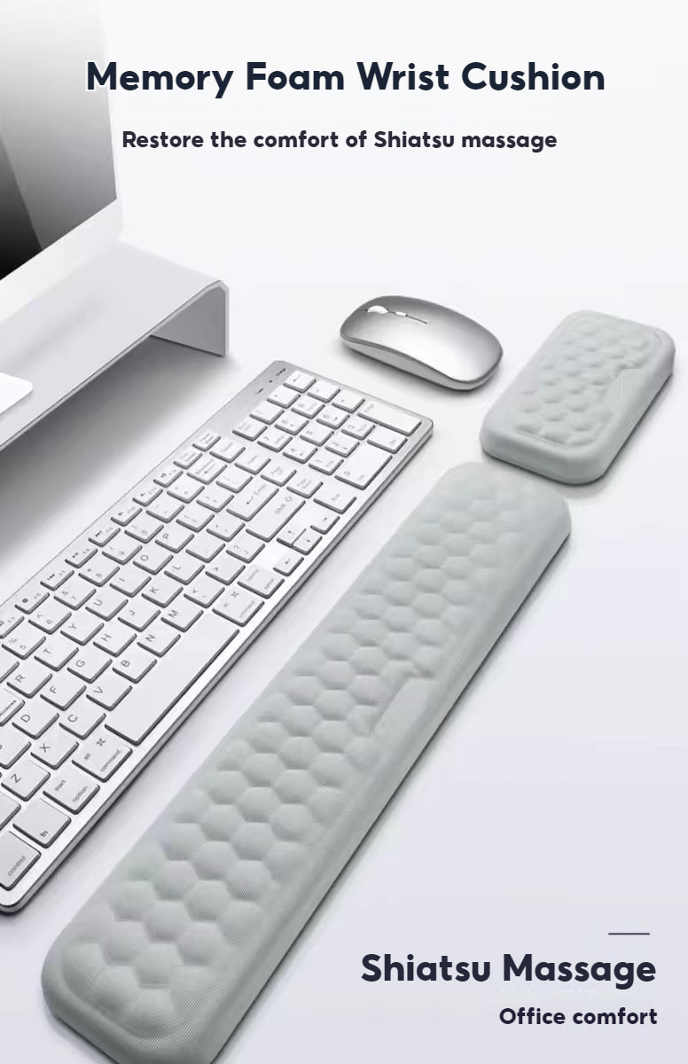 Mouse Wrist Guard Comfort Memory Foam Keyboard Mouse Hand Support ...