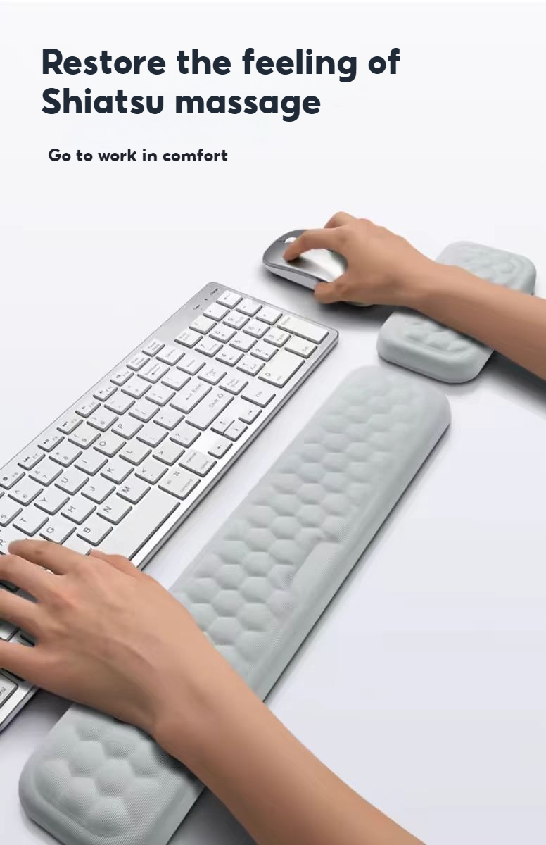 Mouse Wrist Guard Comfort Memory Foam Keyboard Mouse Hand Support ...
