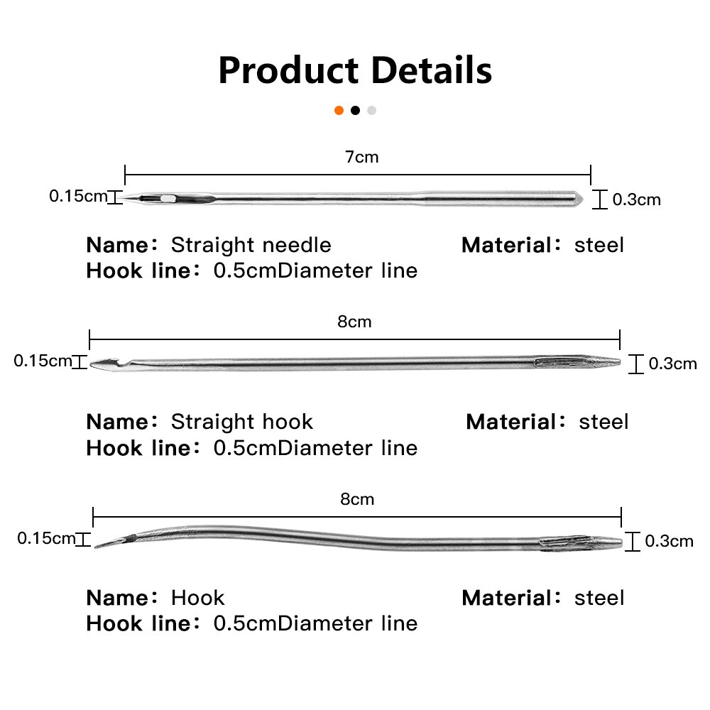 Detachable Sewing Shoe Repair Tool Awl Leather Craft Kit pantahi ng ...