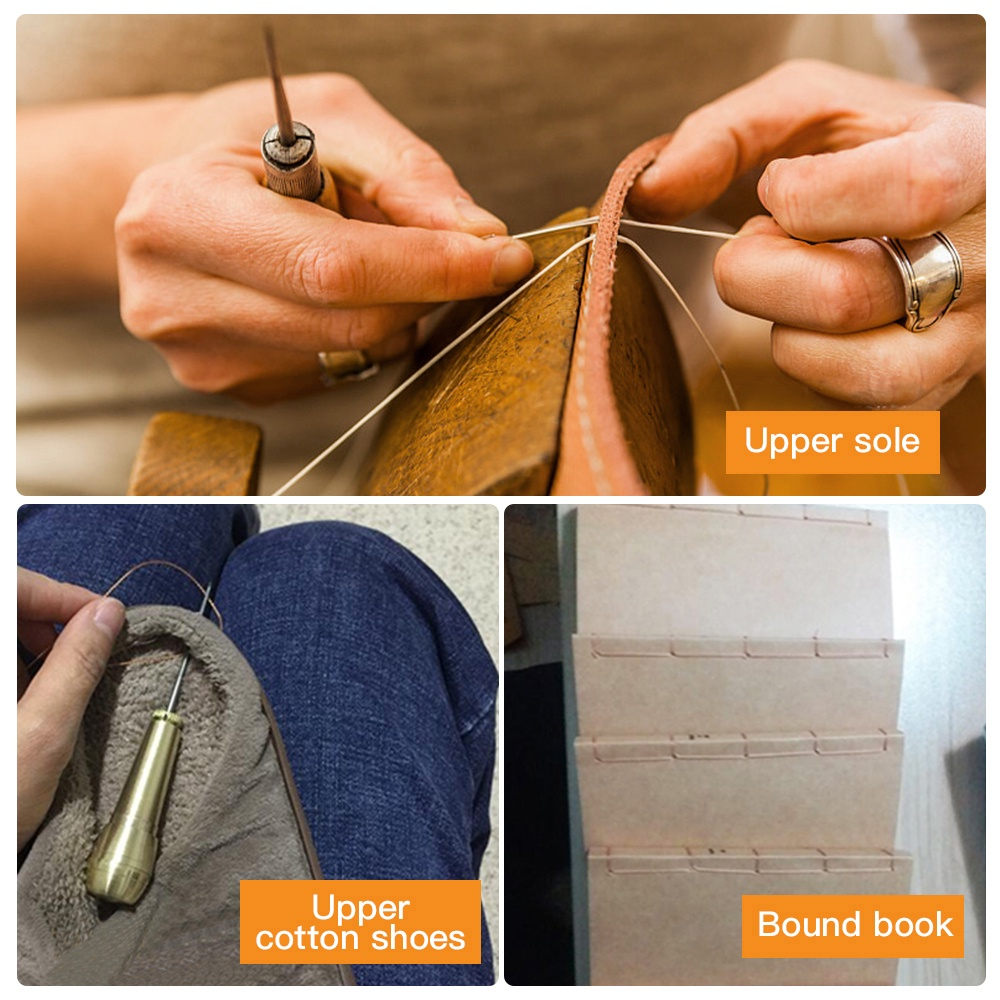 Detachable Sewing Shoe Repair Tool Awl Leather Craft Kit pantahi ng ...