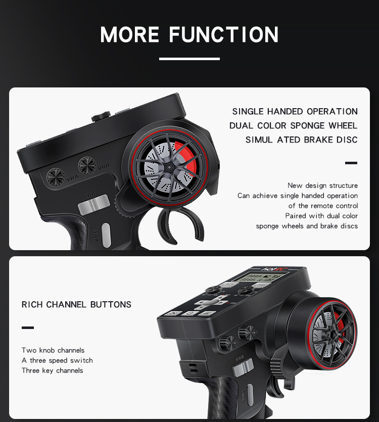 HOTRC CT6B 8CH Operation Remote Control RC Transmitter With F-08A ...