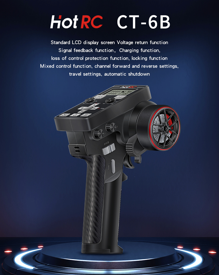 HOTRC CT6B 8CH Operation Remote Control RC Transmitter With F-08A ...