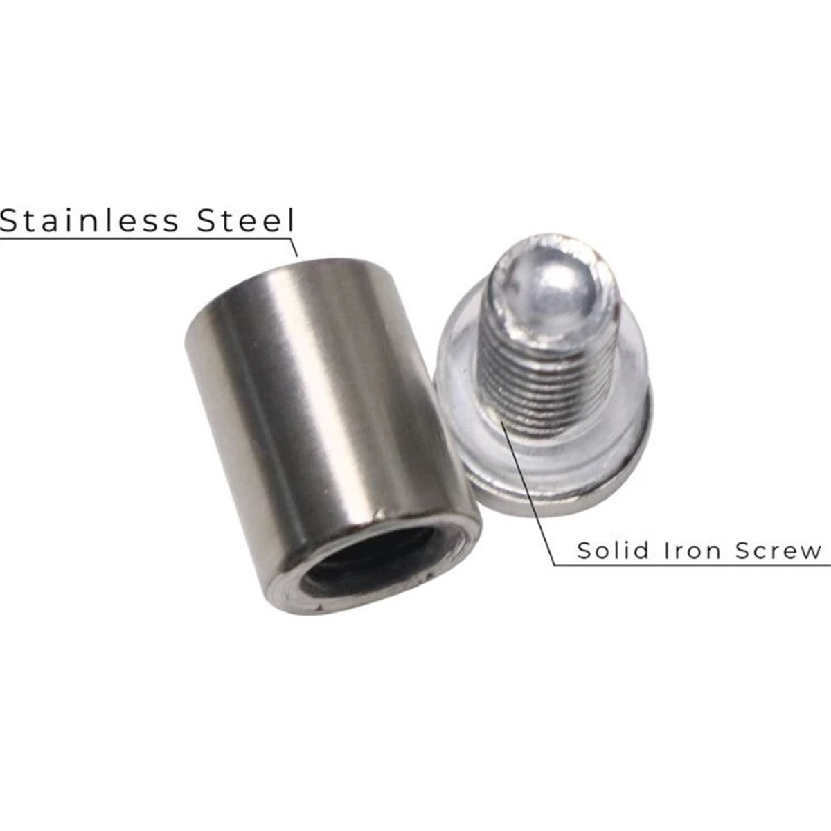 304 Stainless Steel Mount Sign Acrylic Signage Display Stand Off Bolts ...