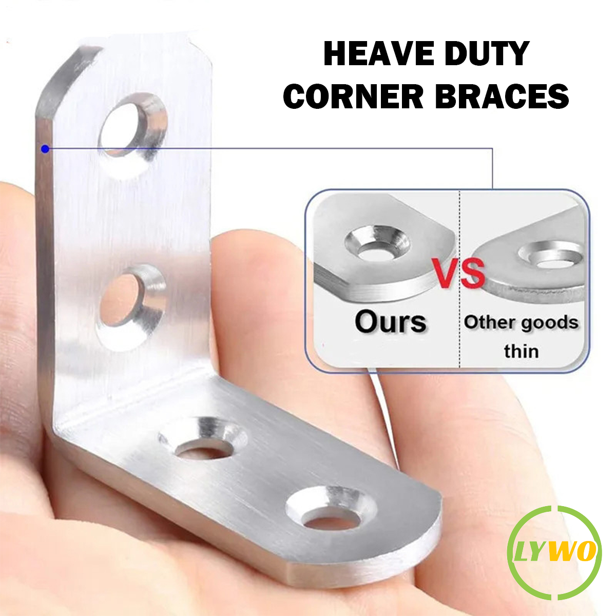 Corner Code Hardware Thickened Square Corner Code 90-degree Right Angle ...