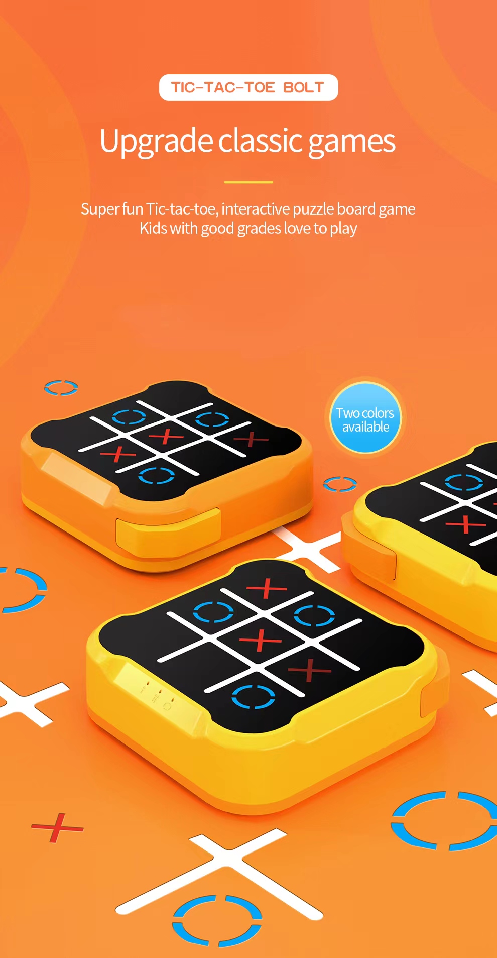 Creative puzzle Tic Tac Toe Game Children's Family Game Chessboard ...