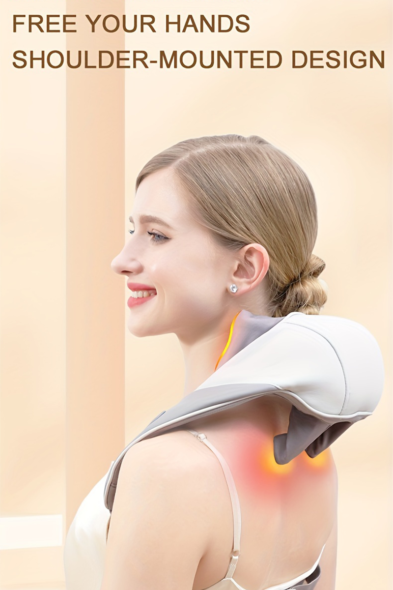 Multifunctional Neck Massager Shoulder Massager U-shaped Rubbing and ...