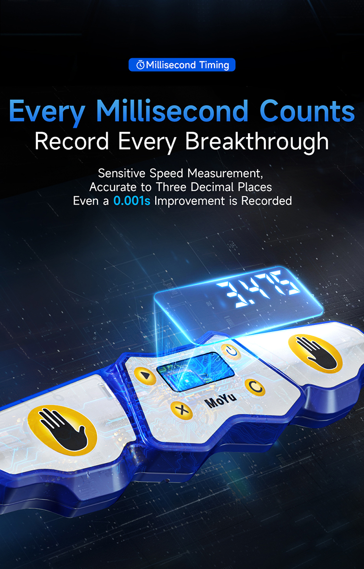 MoYu AI Timer Cube Professtional Speed Cube MoYu Smart Timer for ...