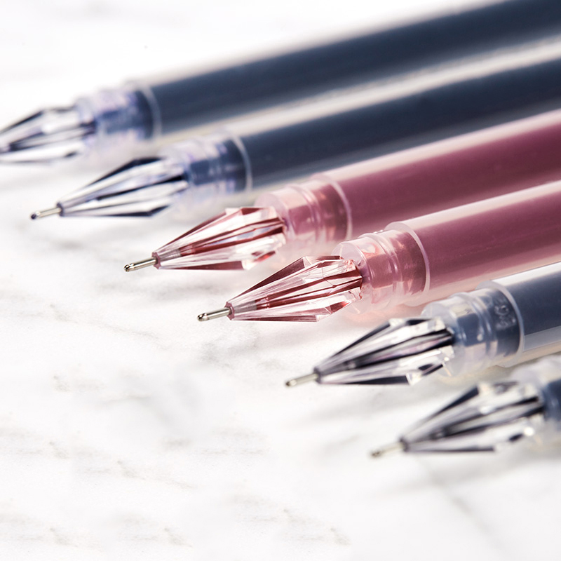 Gel pen set 0.3mm direct - liquid ball pen Dry Ink pen School office ...