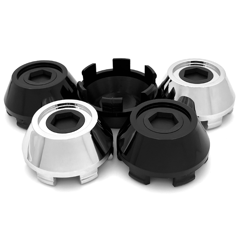 4PCS Quality 64mm Car Wheel Center Cap Sport Rim Hub Caps Cover Rays ...