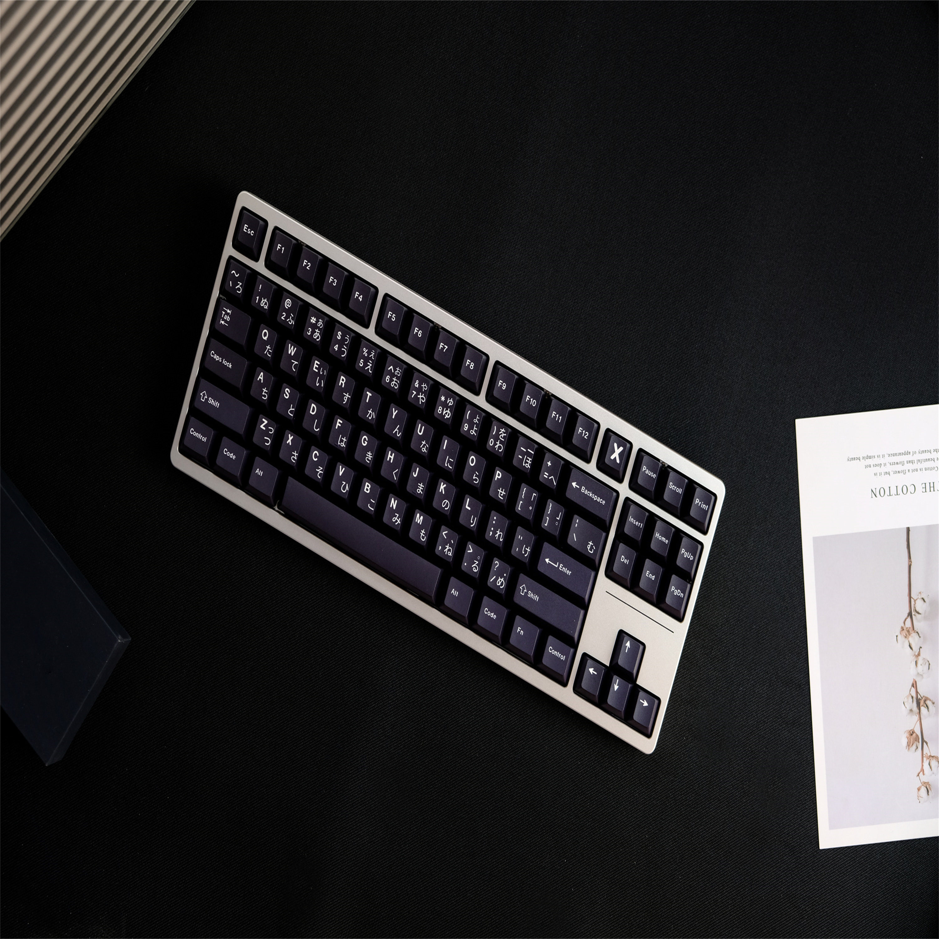 GMK Black WOB keycaps 129 Keys keycaps Cherry Profile DYE-SUB ...