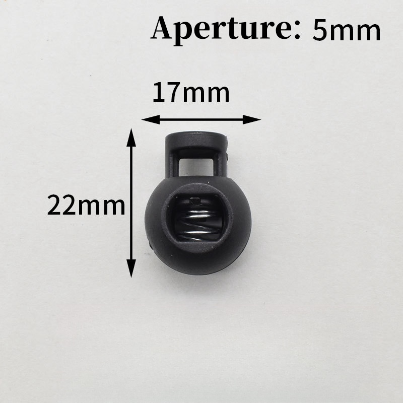 300pcs Cord Lock Stopper/Cord Stopper/Spring Cord Plastic Stopper ...