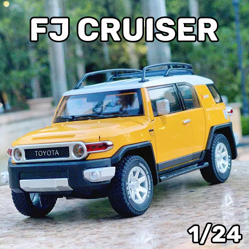 1:24 Scale Toyota FJ Cruiser Alloy Car Model Diecast Car Sound Light ...