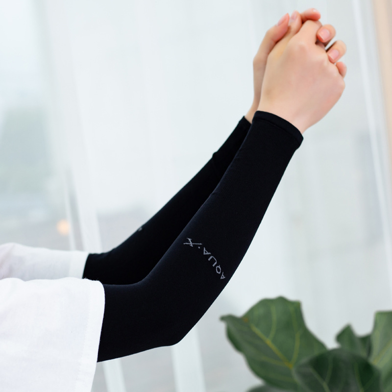 Ice Silk Sports Arm Sleeves Cycling Sun Uv Protection Outdoor Travel ...