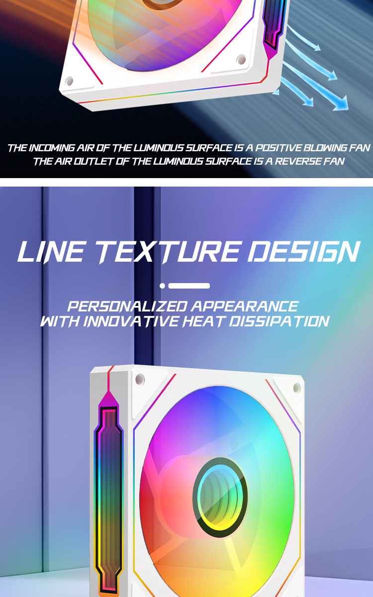 New Argb Prism 4pro Laptop Fan Controller - PC Case Heat Dissipation ...