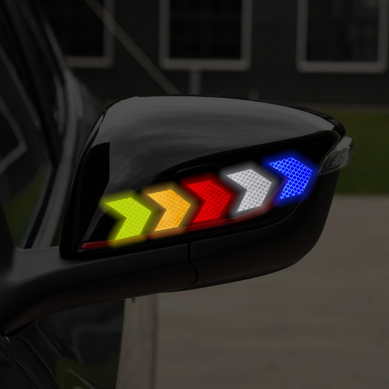 Reflective Sticker, Safety Warning, Tram Helmet Sticker, Motorcycle ...
