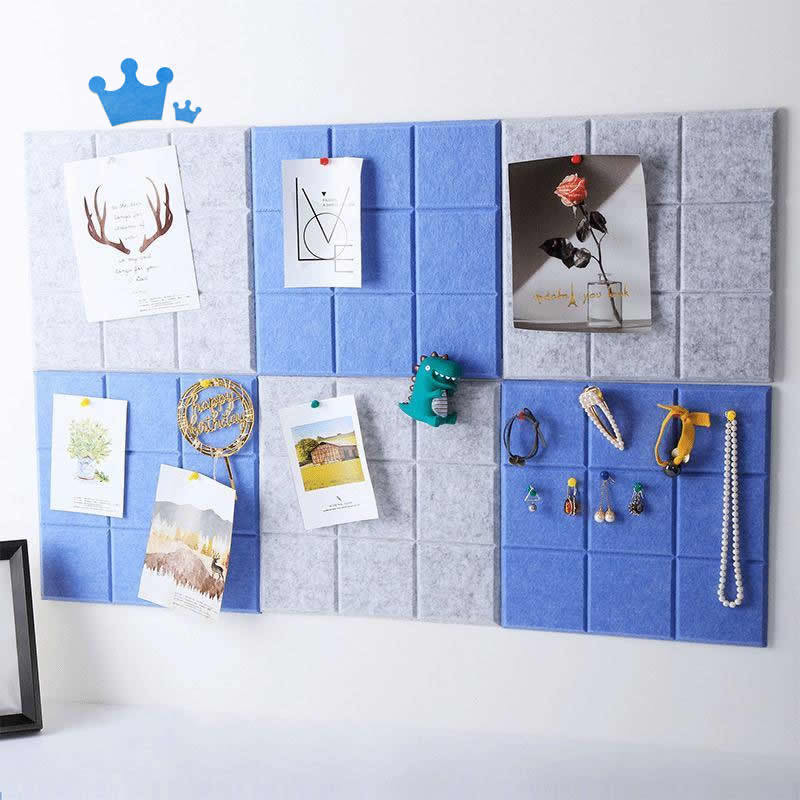 【Local stock】30x30cm DIY Grid Felt Background Board Nordic Square ...
