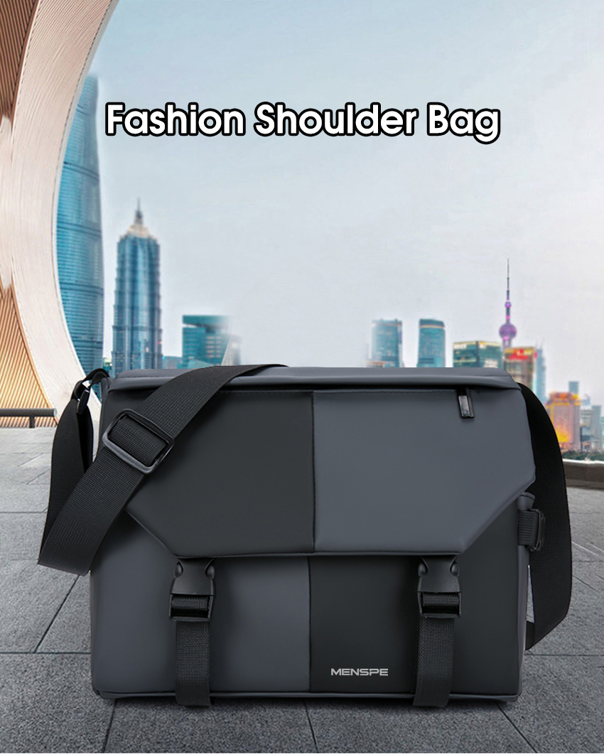 MENSPE Men Bags Men's Shoulder Bag Cross Body Bag Leisure Messenger Bag ...