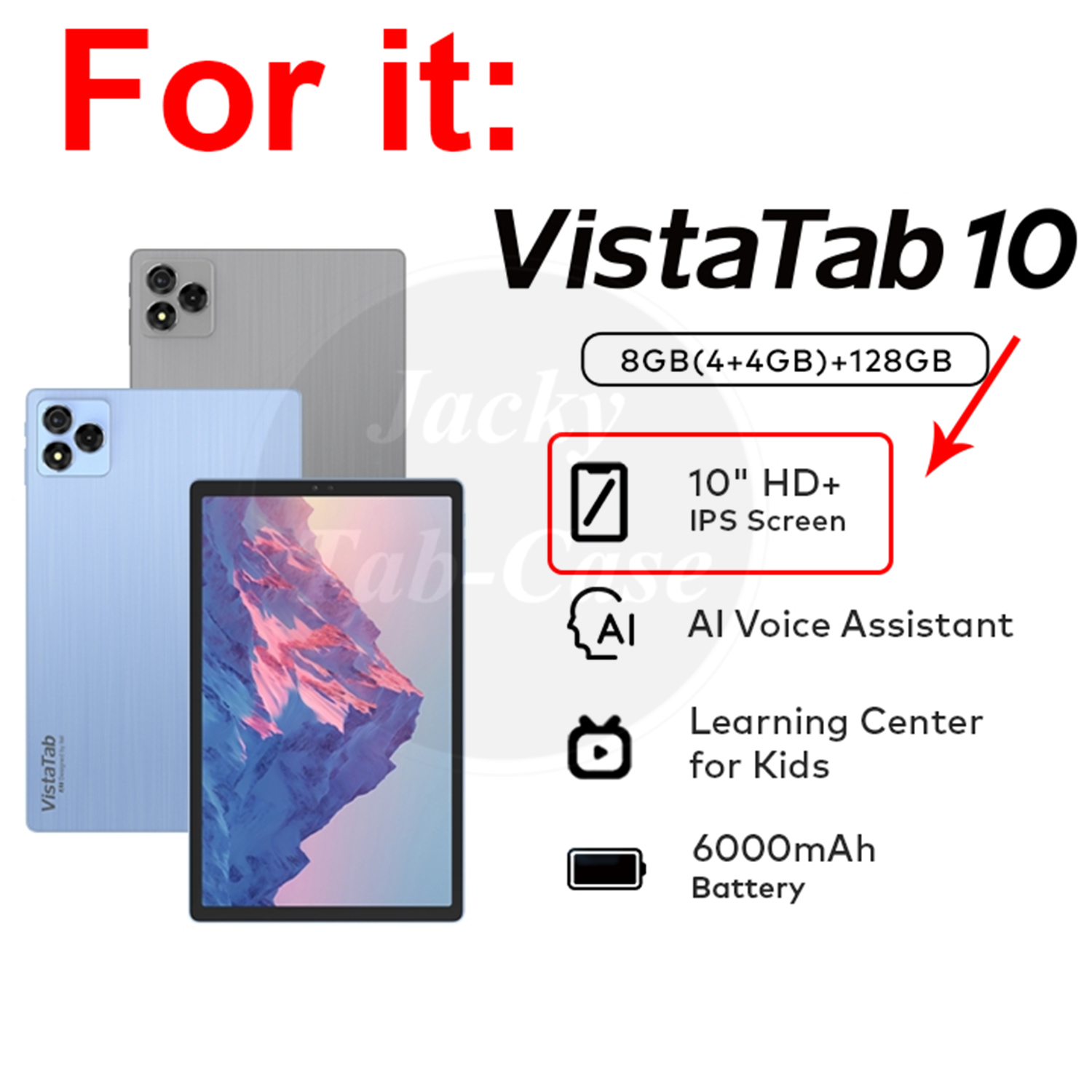For itel VistaTab 10 10.1" 2024 Vista Tab10 Vista10 VistaTab10 10 ...
