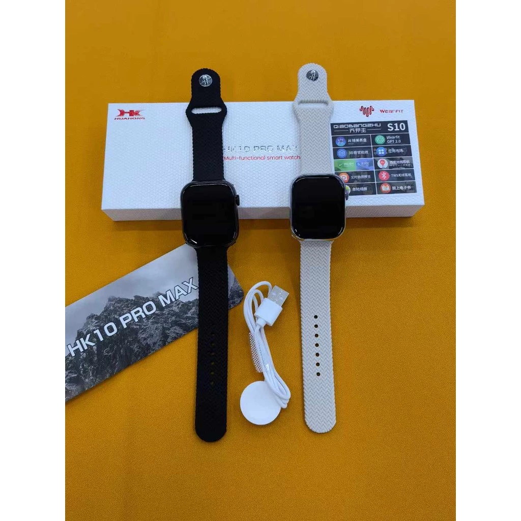 HK10 Pro Max GEN 6 AMOLED Smart Watch Men Women ChatGPT G-Sensor ...