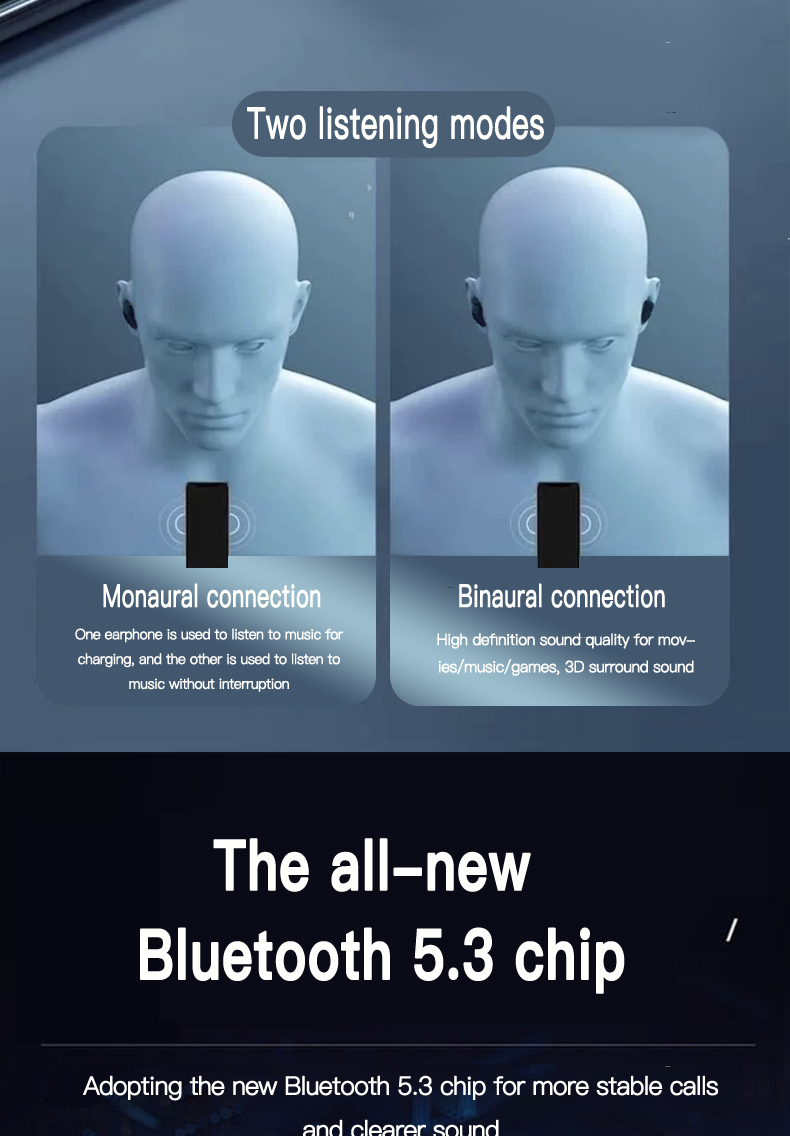 KY J11 Sleepbuds (3 Freebies:1 Cartoon stickers+1 Game sleeve+1 Silicon lanyard) HiFi Level ...