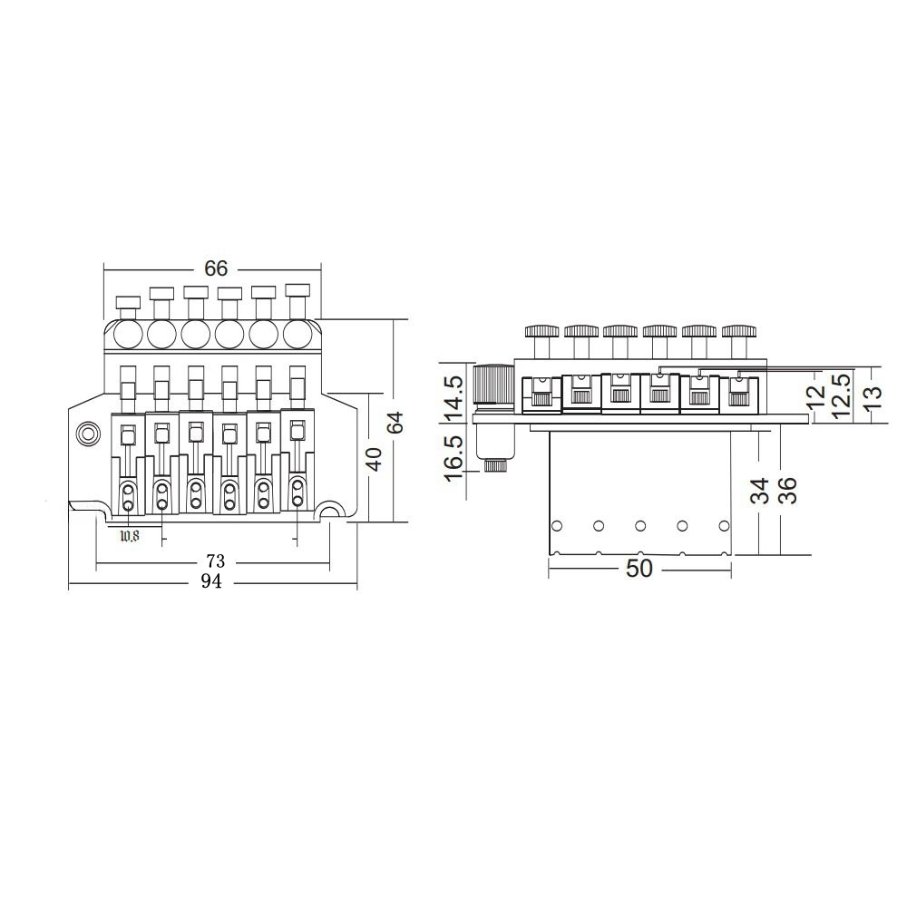 Wilkinson WODL1 Licensed 6-String Electric Guitar Double Locking ...