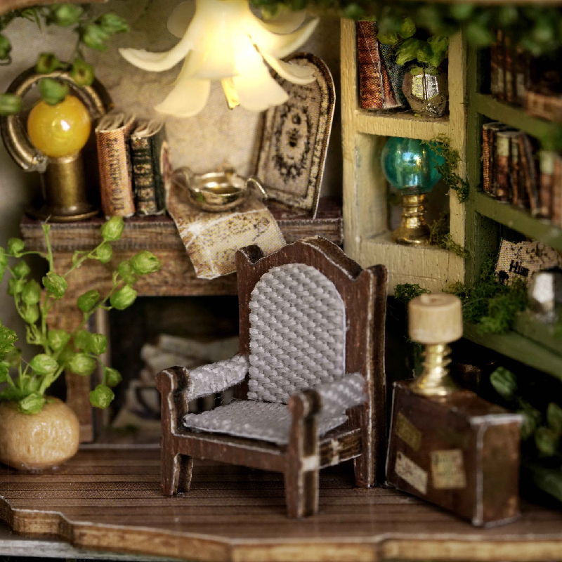 DIY Miniature Doll House 3D Puzzle Small House Assembly Building Model ...