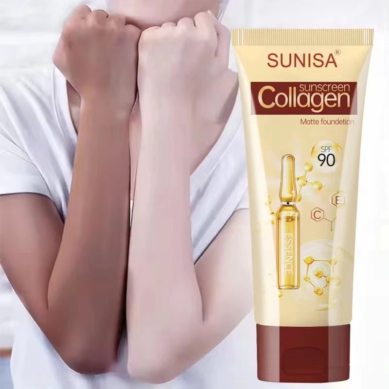SUNISA Collagen Sunscreen SPF 90+++ Matte foundation HIGH SUN ...