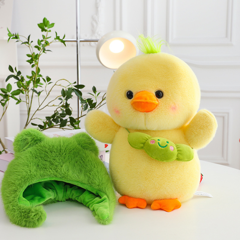 Duck Stuffed Toy Outing Ducky Plushie Doll Cute Plush Toy Farm Animals ...