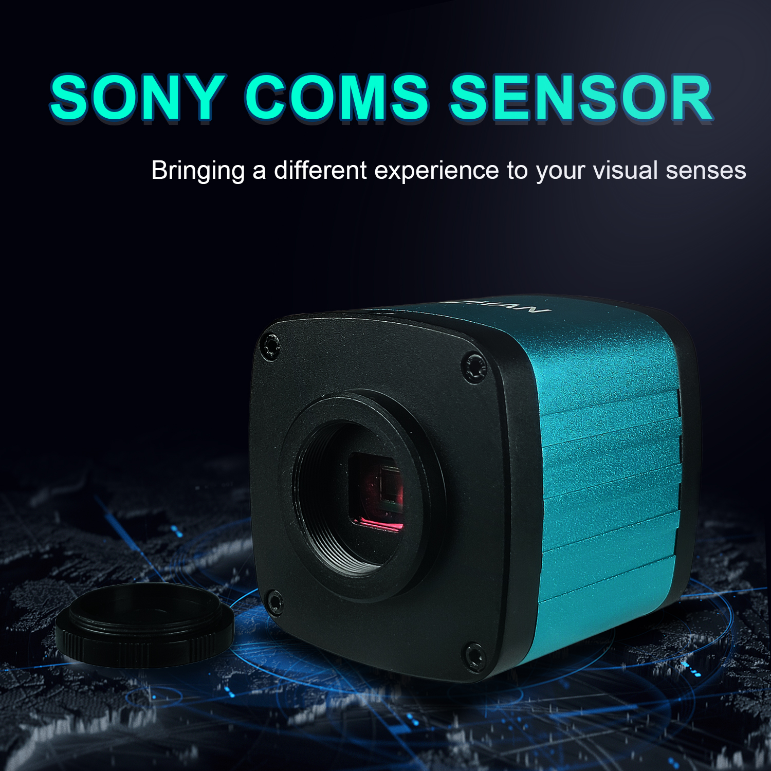 YIZHAN Microscope 4K HDMI+HSB HD Camera 1-180x Continuous Zoom ...