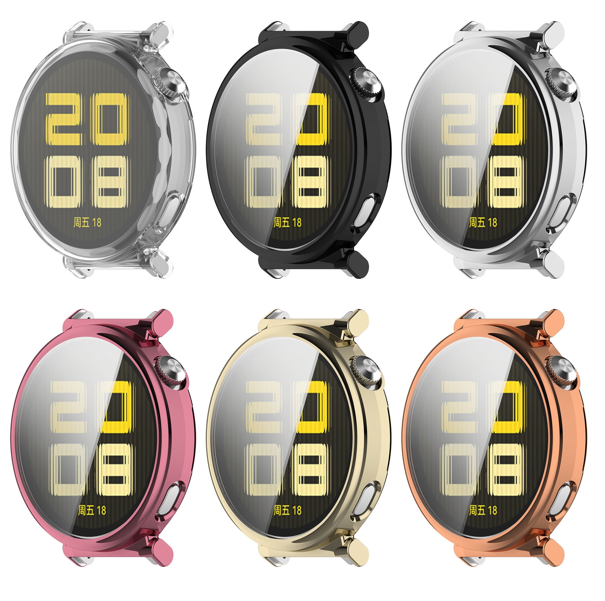 Full Covered Huawei Watch GT 5 Case Soft TPU Huawei watch GT5 Case For ...