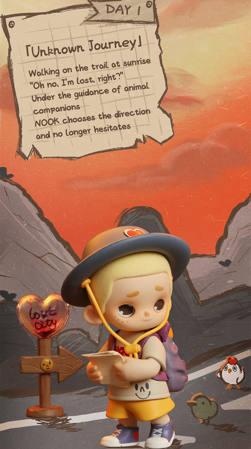 52TOYS Nook Quest for the Heart Series Blind Box Figure Toy | Shopee ...