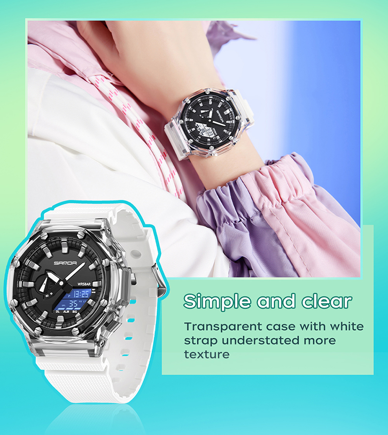 SANDA 3341-2/in stock New Transparent Series Stylish and Simple ...