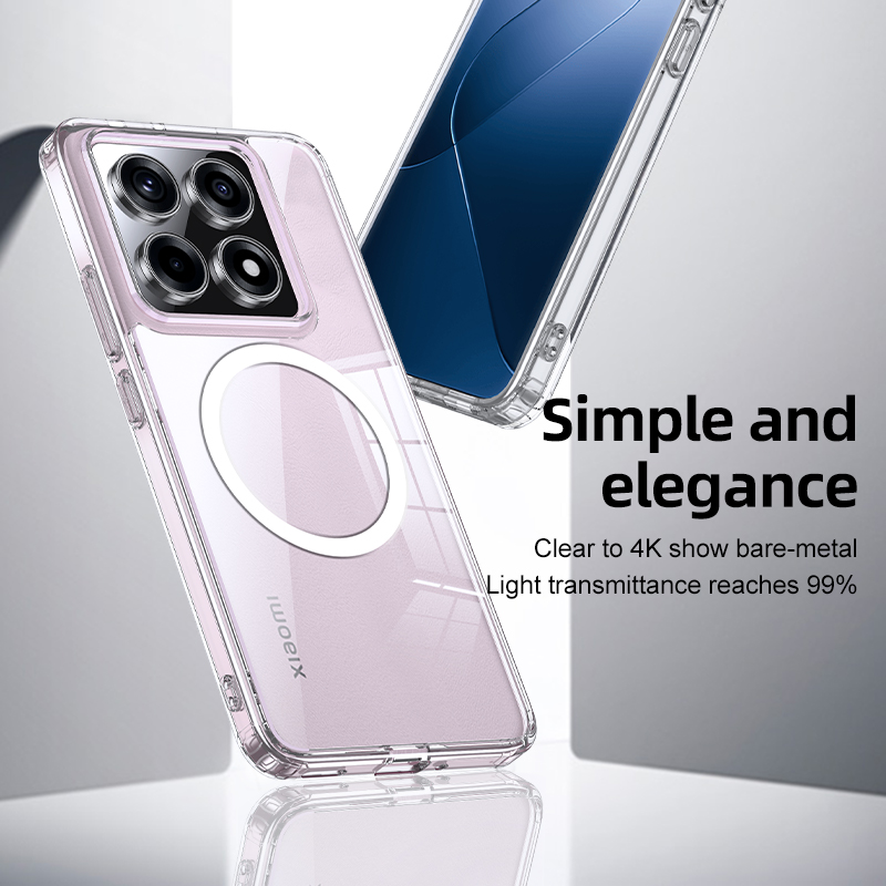 Wlons Four Corner Shockproof Phone Case for Xiaomi 14T Pro Anti-fall ...