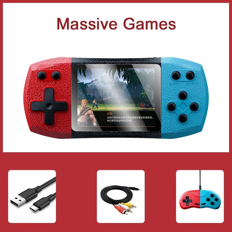 F1 handheld game console nostalgia retro 620 games family TV console ...