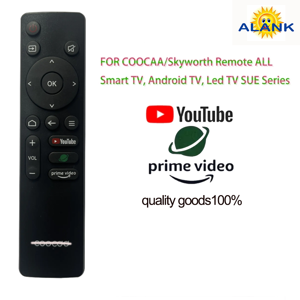 Alank- (Genuine 100%) Suitable for CooCaa Smart TV Remote Control ...
