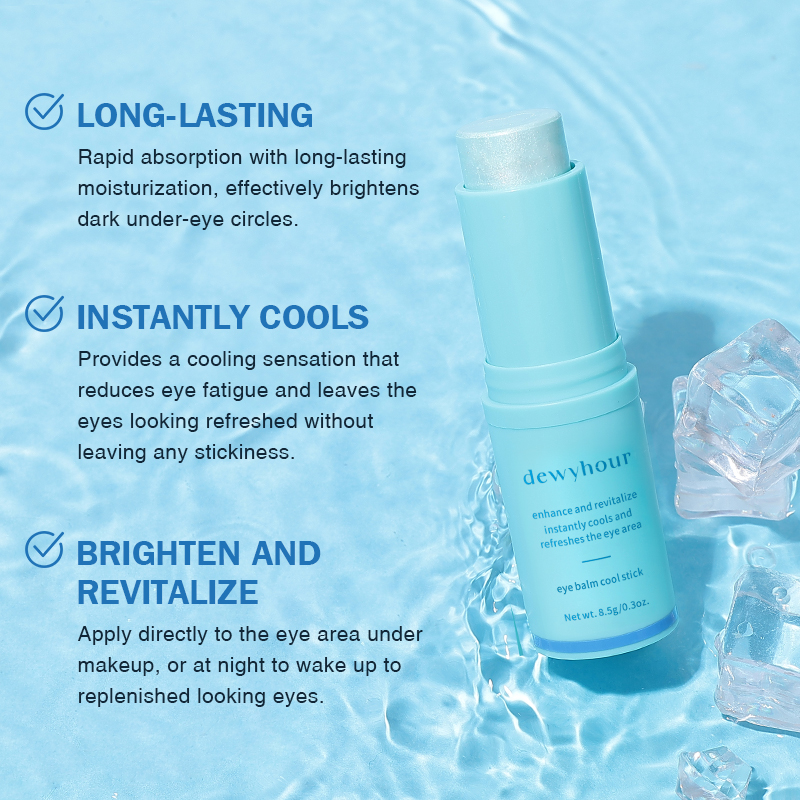 dewyhour Eye Balm Cool Stick Brighten And Revitalize Under Eye Anti ...