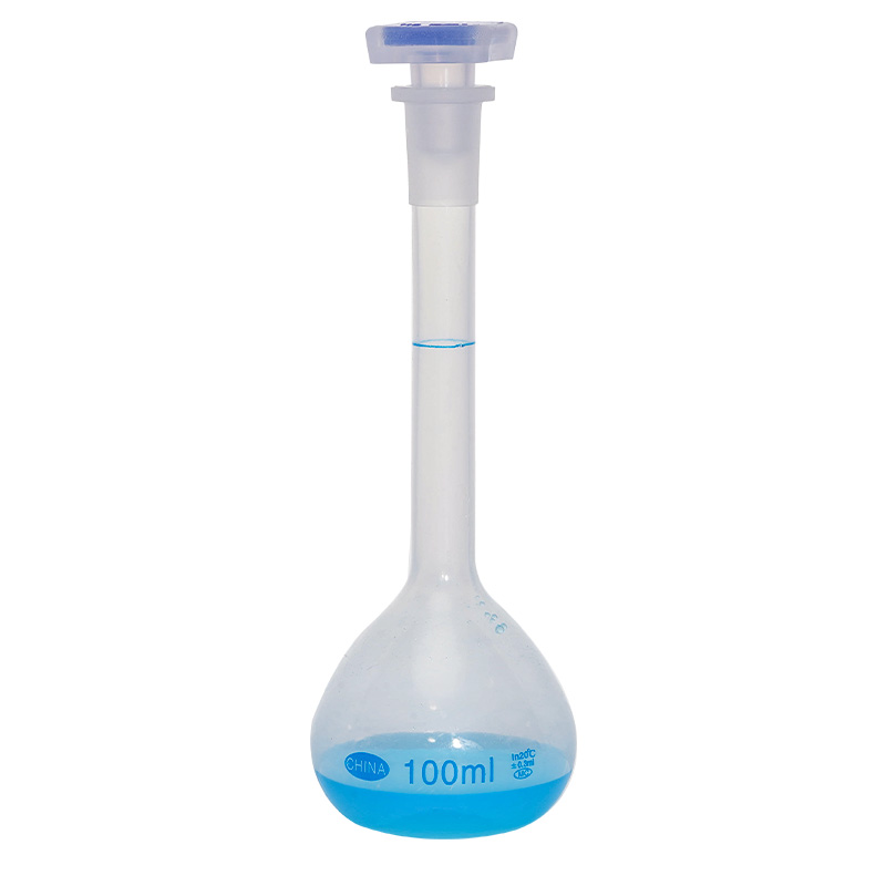 Plastic Volumetric Flask PP Laboratory Fixed Volume Flask Shaking Flask ...