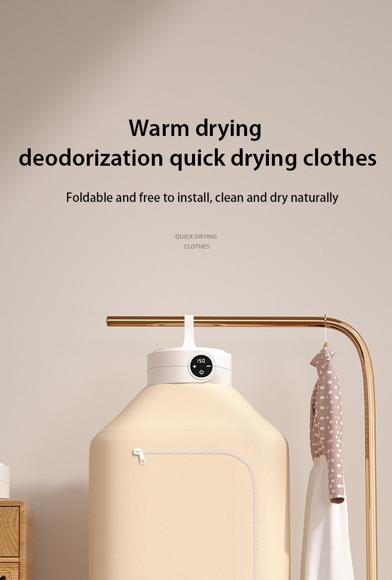 Portable Clothes Dryer Machine Electric Foldable Clothes Dryer Heater ...