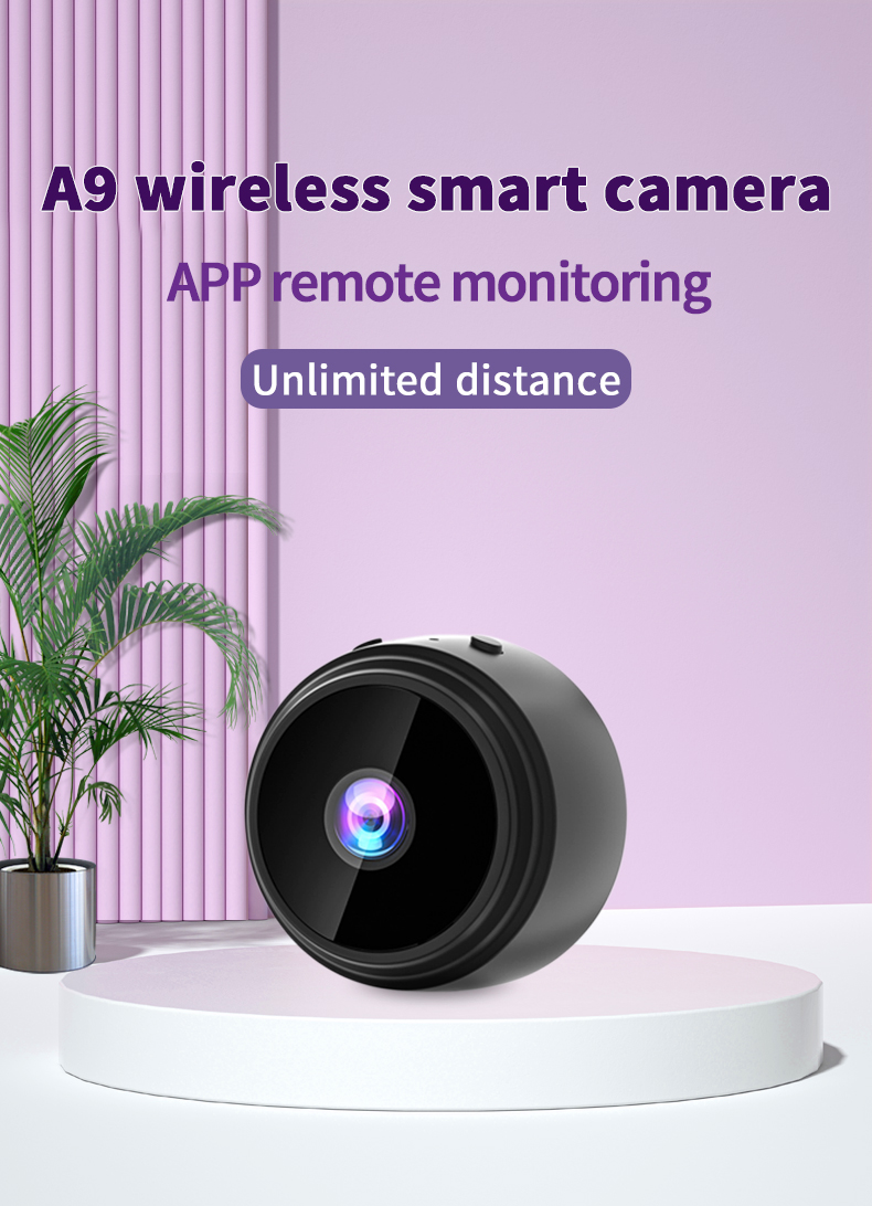 A9 Mini Wireless Wifi Smart Camera100W Pixel CCTV IP Camera | Shopee ...