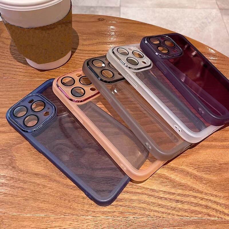 With Lens Films Phone Case For infinix Hot 50i Transparent Back Cover ...