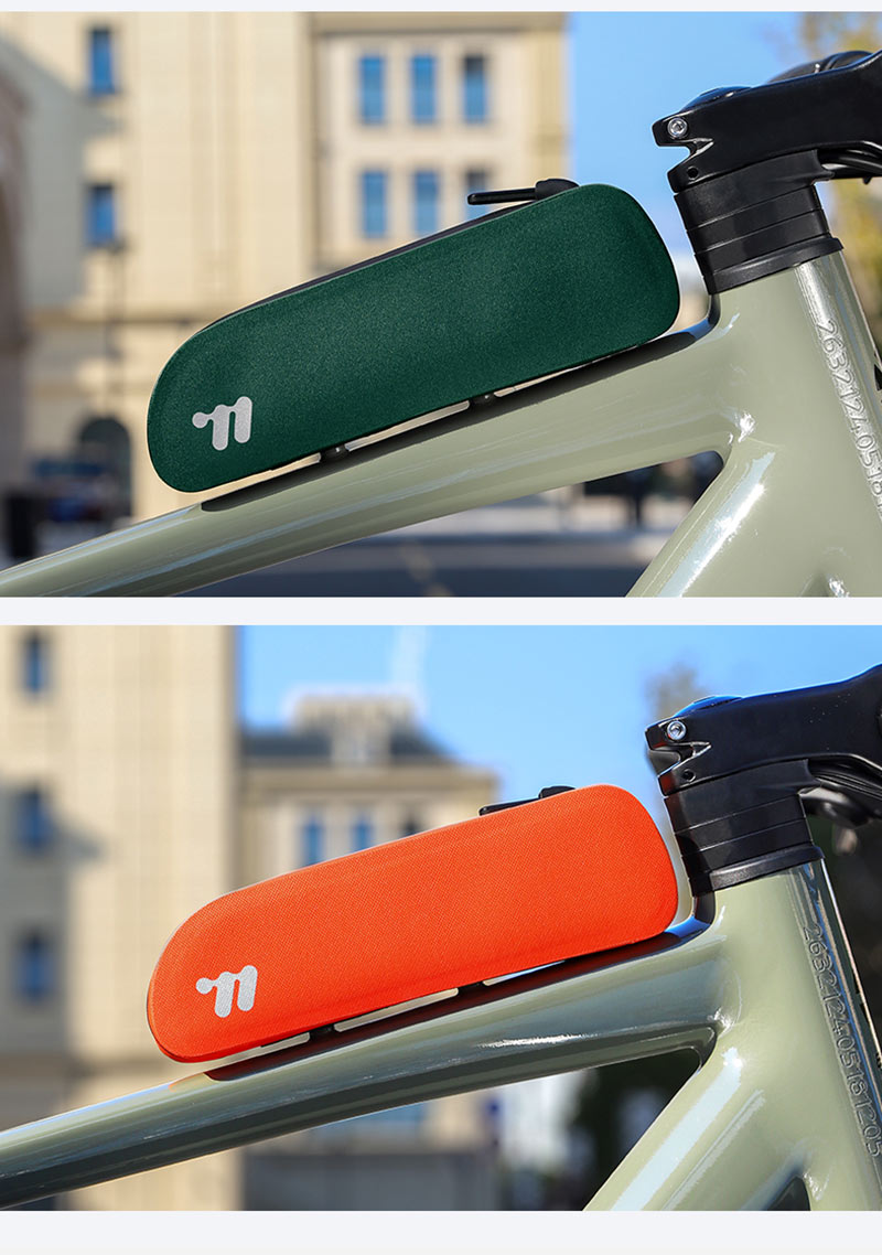 WEST BIKING Bike Front Tube Bag Waterproof Big Capacity Durable ...