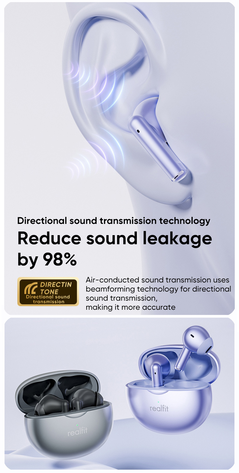 【New Arrival】Realfit F2 Max Active Noise Cancelling Bluetooth Earphone ...