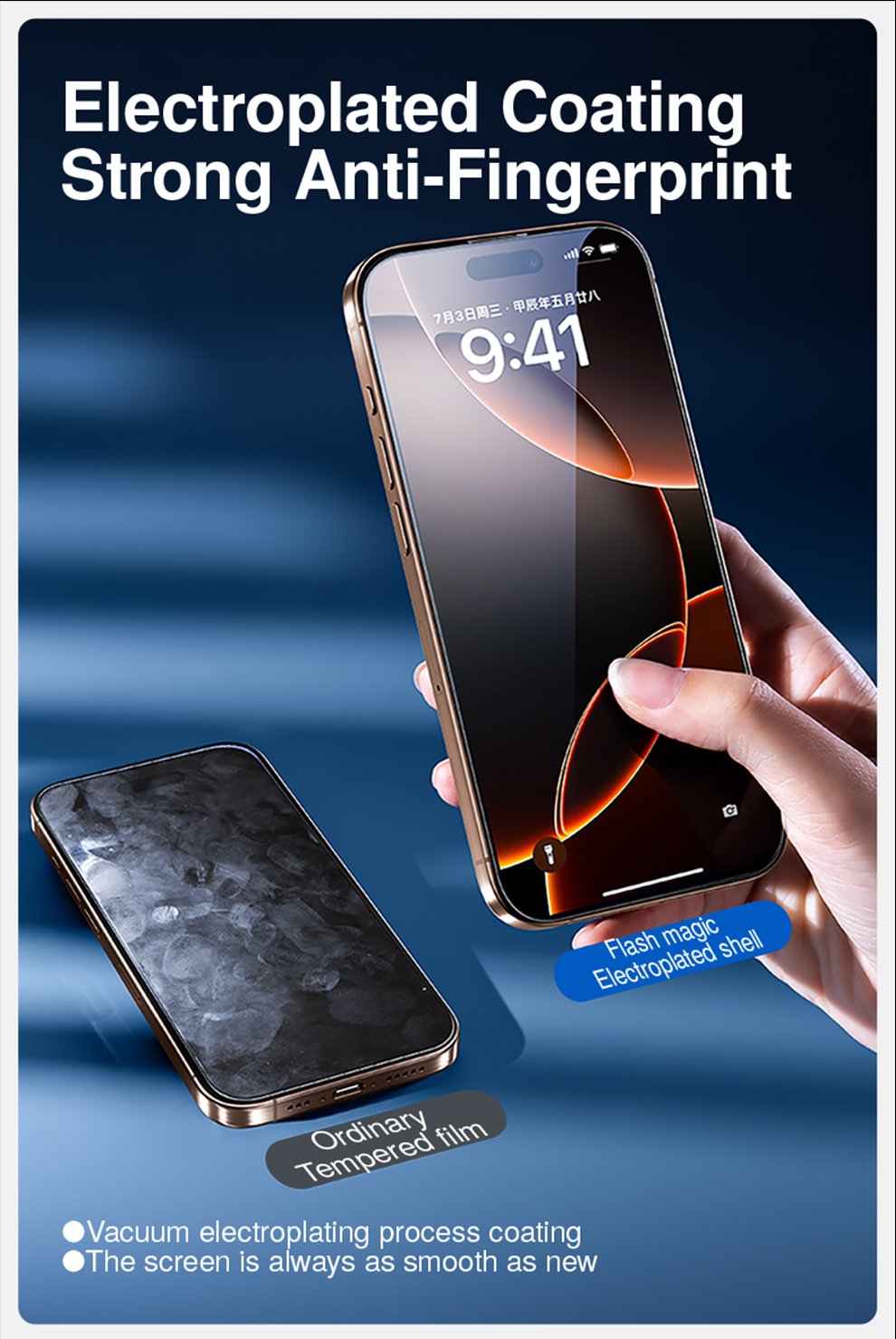 SmartDevil 2.5D Tempered Glass For iPhone 16/16Pro/16Plus/16ProMax Full ...